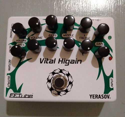 Преамп предусилитель Yerasov fetube vital highgain