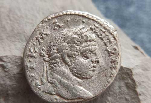 Римская империя, Каракалла, тетрадрахма, серебро