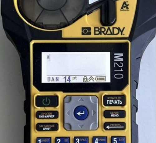 Принтер Brady M210 + 2 катриджа