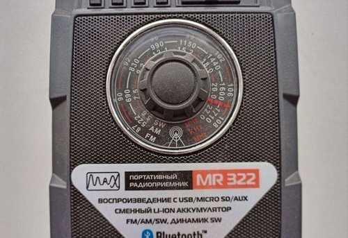 Радиоприемник Max MR-322, 3,5 Вт