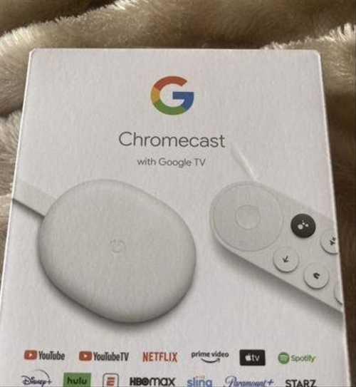 Новый Google Chromecast с Google TV