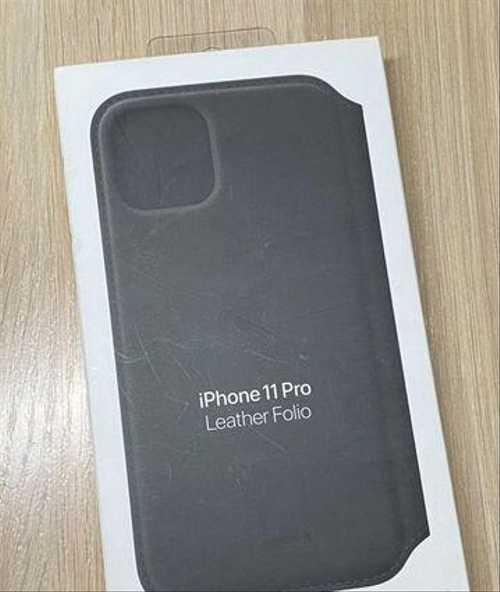 Чехол Apple Leather Folio для iPhone 11 Pro