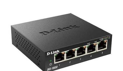 Dlink DGS-1005d гигабитный FTP коммутатор
