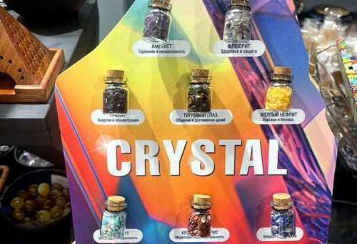 Кристалл натуральный камень в ассортименте