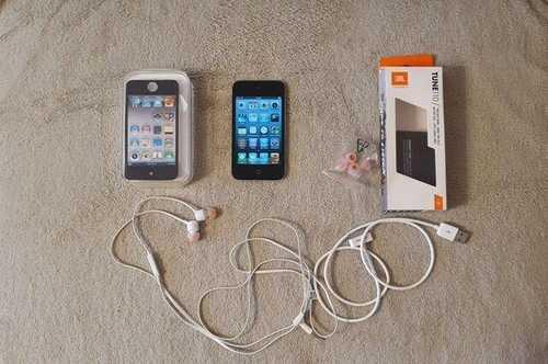 iPod touch 4 + JBL Tune 110