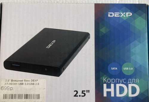 2.5" Внешний бокс dexp AT-HD301