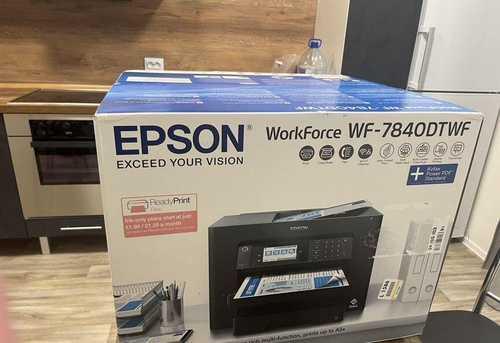 Принтер Epson Workforce WF-7840dtwf-A3+