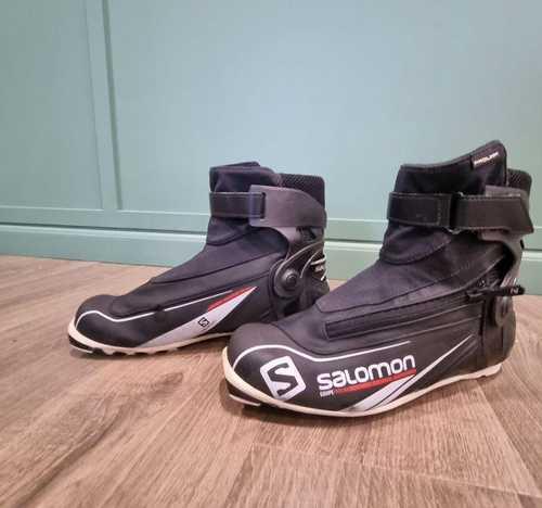 Лыжные ботинки salomon prolink