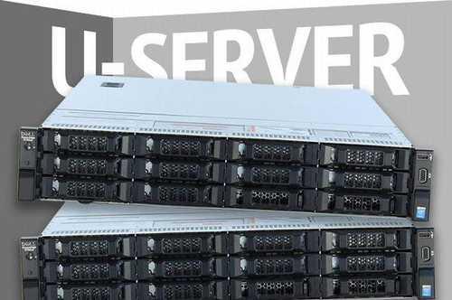 R730XD 12LFF 2x2690v4 128Gb H730p 2x750W, сервер D