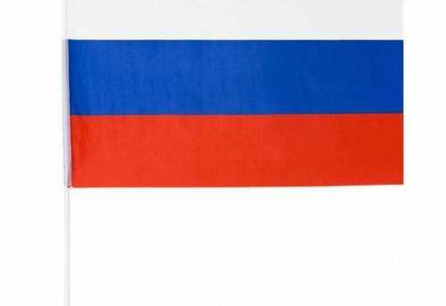 Флаг России, 40 х 60 см, шток 60 см