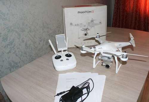 Квадрокоптер dji phantom 3 advanced