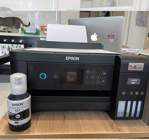 Мфу Принтер цветной струйный Epson l4260 дуплекс