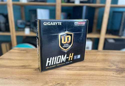 Новая материнская плата Gigabyte H110M-H