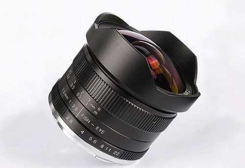 Объектив 7Artisans 7.5mm f/2.8 Fish-Eye (Sony E)