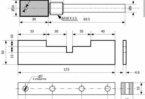 Набор фиксаторов грм renault