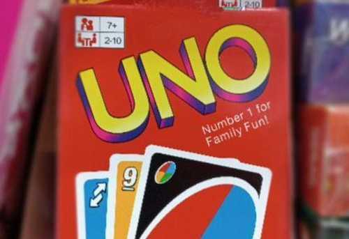 Детская карточная игра UNO