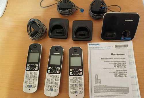 Цифровой беспроводной телефон panasonic KX-TG6811