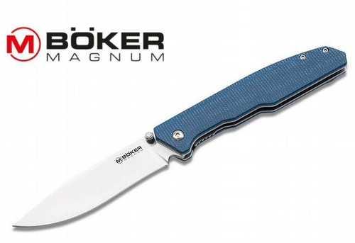 Нож складной Boker Magnum Deep Blue Canvas 01SC714