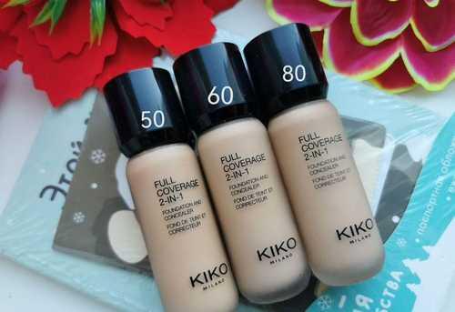 Тональные Kiko Milano, Make Up For Ever, Sephora