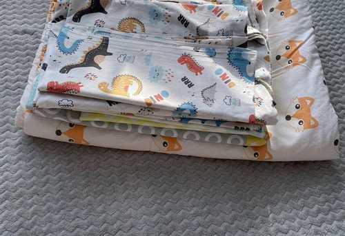 Одеяло детское 110/140 + 2 комплекта белья