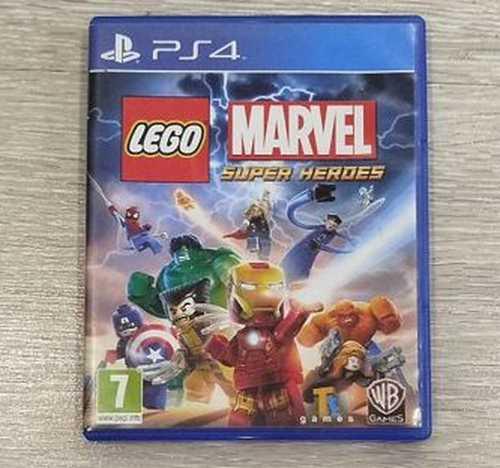 Диски на ps4 Lego marvel super herdes