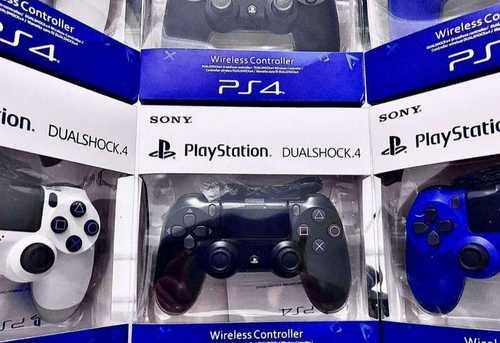 Джойстик ps4 новый + зарядка