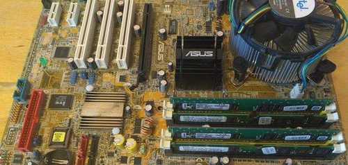 Asus P5AD2E Deluxe/Intel Pentium 4 3ггц/DDR2 3Гб