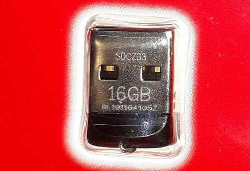 Новая флешка 16Gb USB 2.0 SanDisk