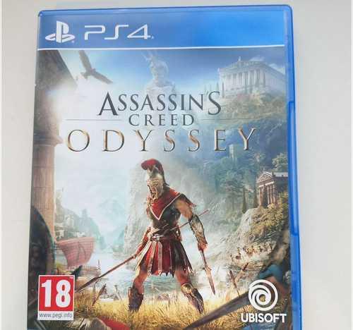Диски на ps4 Assassin's creed Одиссея