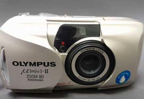 Плёночный Olympus mju 2 zoom 80 panorama