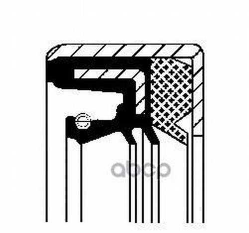 Сальник 110,2x145x10/12 редуктора Volvo