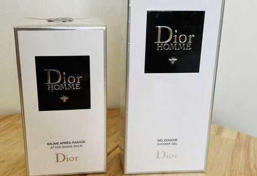 Dior homme гель для душа и бальзам после бритья
