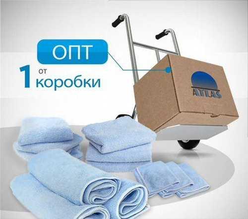 Салфетка из микрофибры 35х35см, 250гр/м². опт