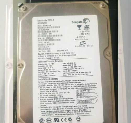 Жесткий диск seagate barracuda