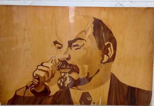 Панно В.И.Ленин, 70 см Х 110 см