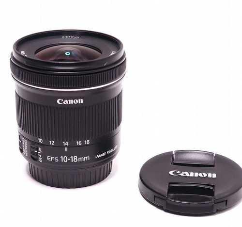 Объектив Canon EF-S 10-18 IS STM (ширик на кроп)