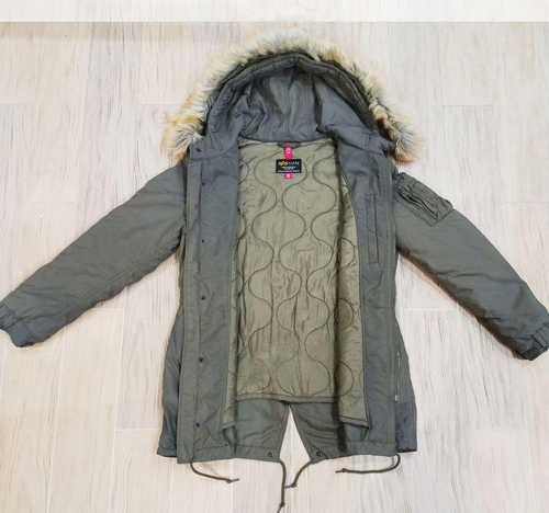 Fishtail parka Alpha Industries, M, RF, Sage