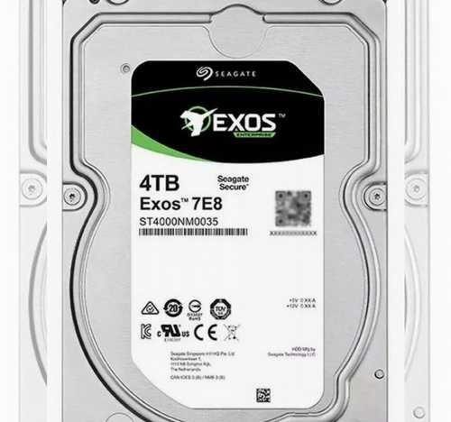 HDD/Жесткий диск 4 тб SATA 3.5 SeaGate Exos