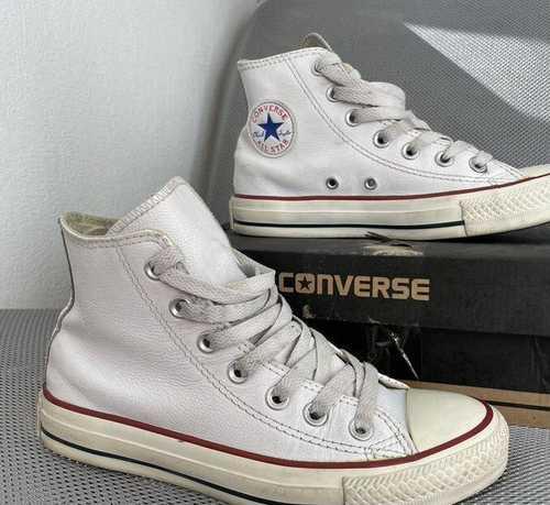 Кеды Converse. Натуральная кожа. Размер 36,5
