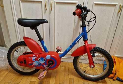 Детский велосипед btwin 16