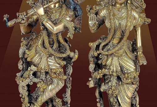 Статуэтка Радха и Кришна.(Индия)
