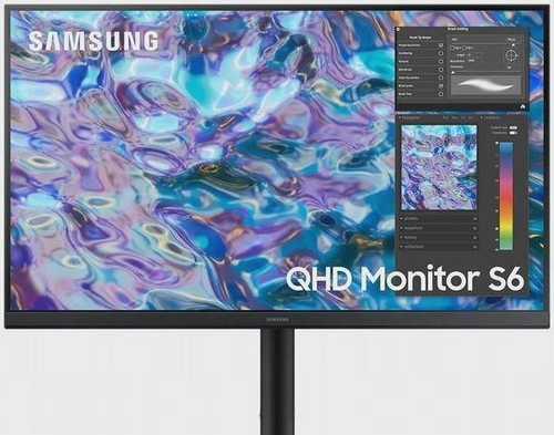 Монитор ЖК Samsung 27" S27B610EQ Black 5ms hdmi, D