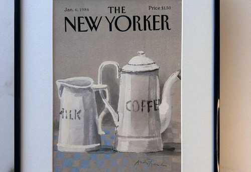 Обложка журнала The New Yorker 6 янв 1986