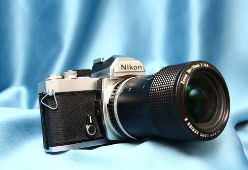 Nikon FM + штатный зум 36-72 f/3.5