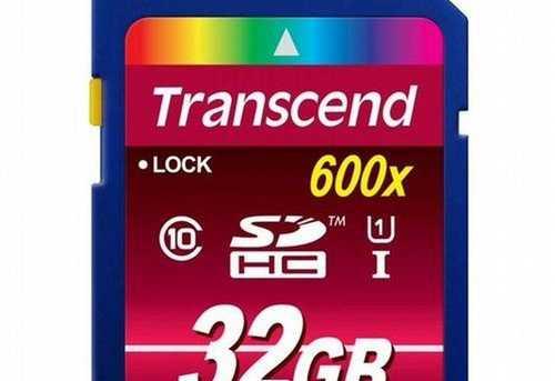 Флеш карта sdhc 32Gb Class10 Transcend TS32gsdhc10