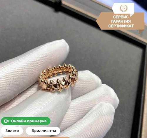 Золотое кольцо Cartier Clash De Cartier, модель 8 мм