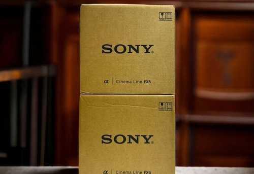 Sony FX6 body новый русское меню