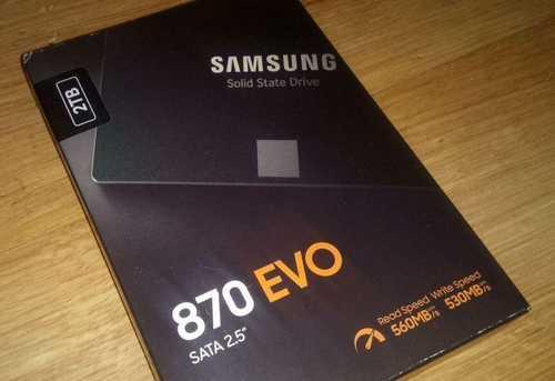 SSD 2TB Samsung 870 EVO (MZ-77E2T0BW)