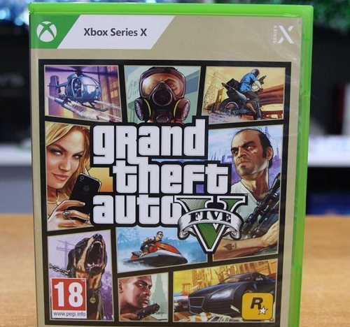 Grand Theft Auto V (GTA 5) xbox series X, рус, бу