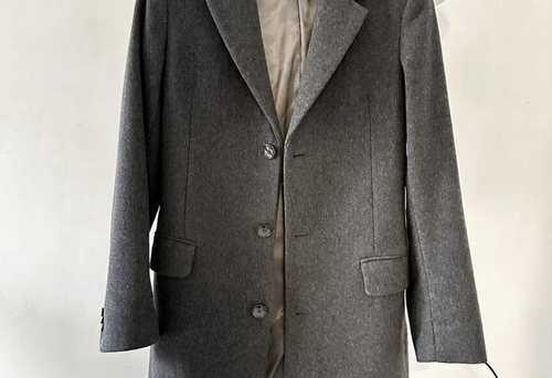 Шерстяное пальто мужское